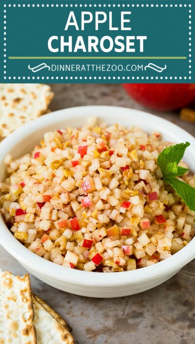 Charoset Recipe - Dinner at the Zoo