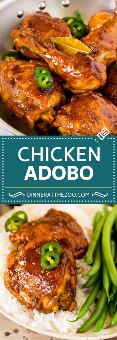 Chicken Adobo - Dinner at the Zoo