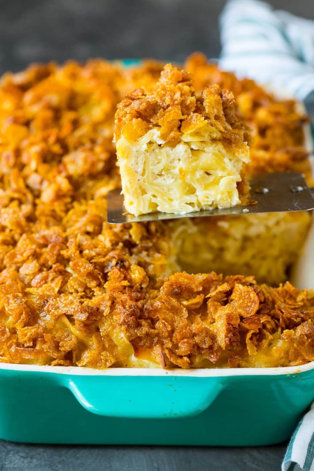 Noodle Kugel - Dinner at the Zoo