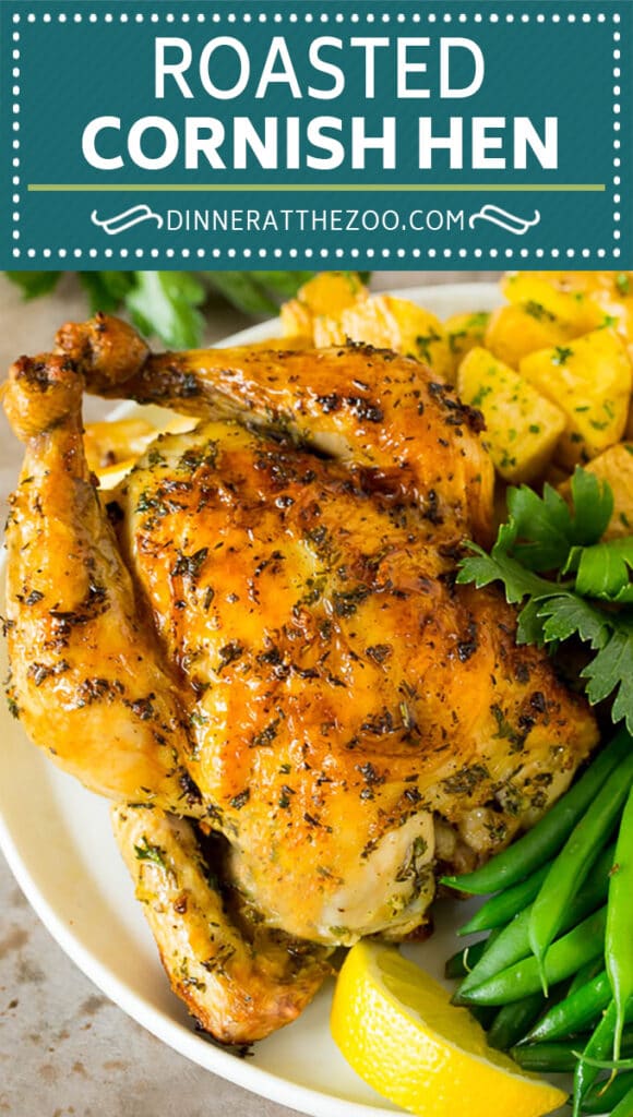 Roasted Cornish Hen - Dinner at the Zoo