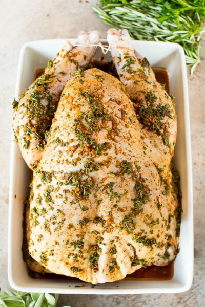 The Best Turkey Marinade Recipe - Dinner at the Zoo
