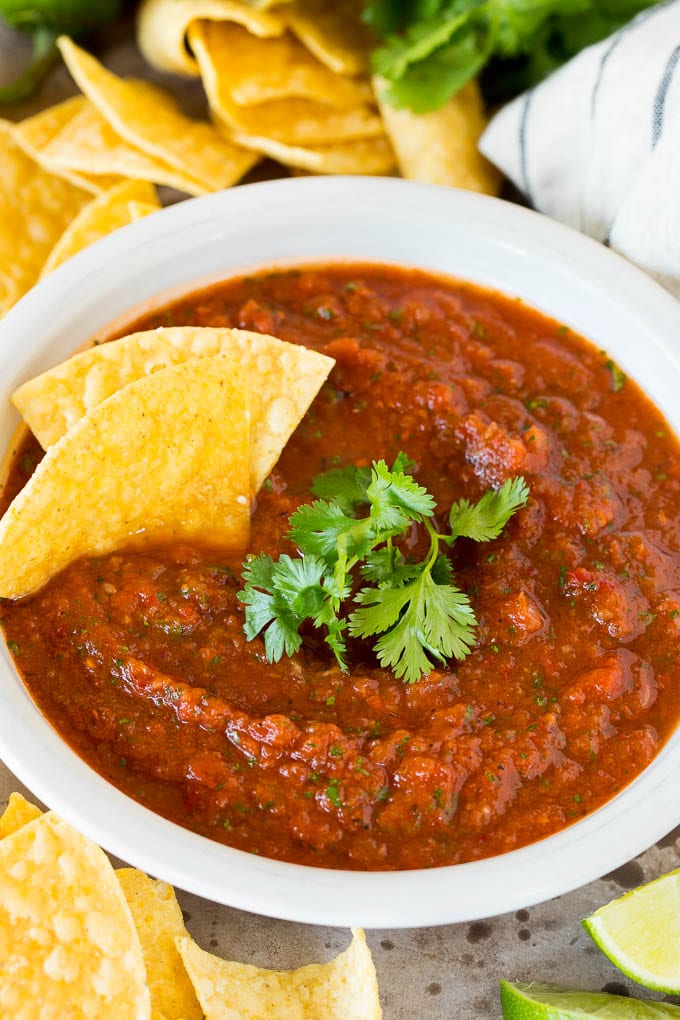 Chipotle Salsa Recipe - Dinner at the Zoo