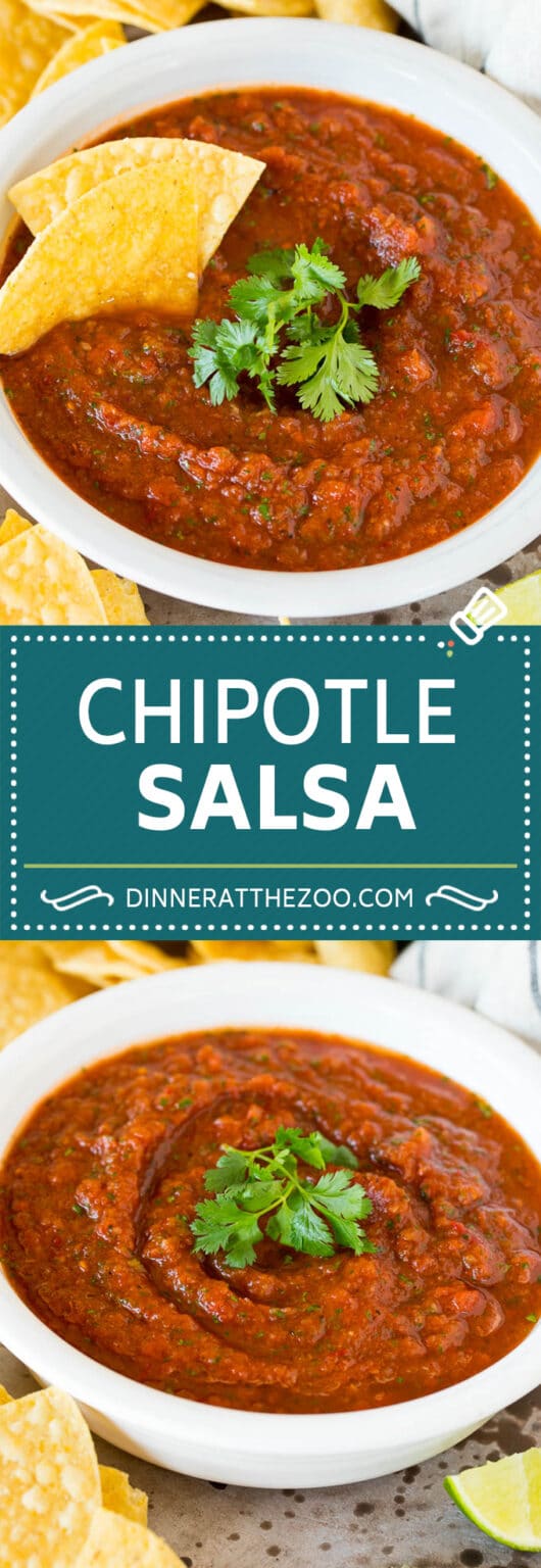 Chipotle Salsa Recipe - Dinner at the Zoo