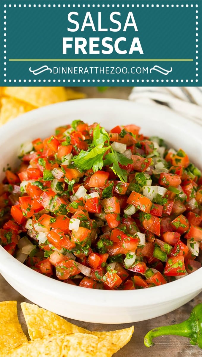Salsa Fresca Recipe - Dinner at the Zoo