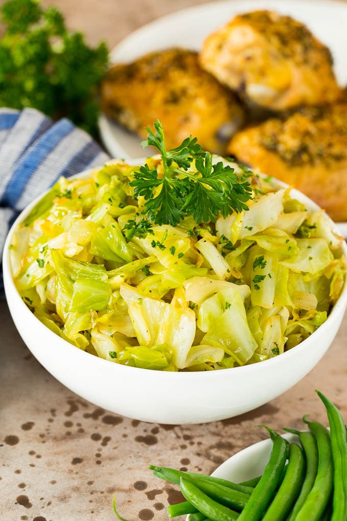 Sauteed Cabbage - Dinner at the Zoo