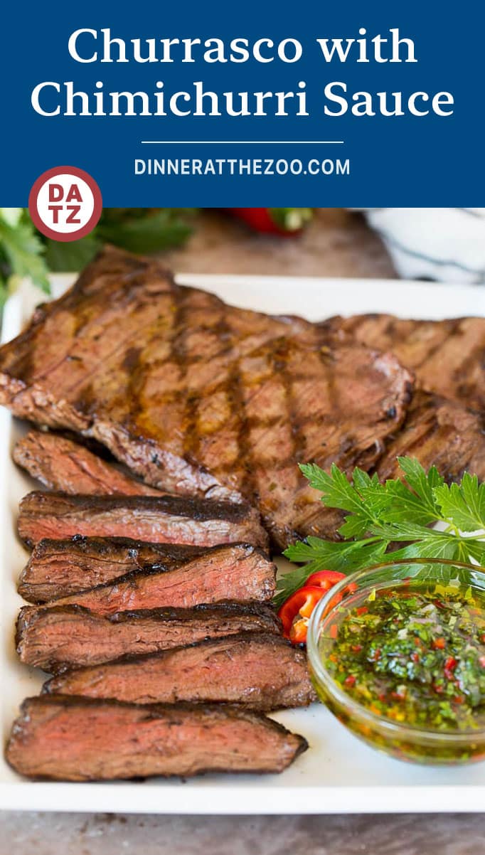 Churrasco with Chimichurri Sauce - Dinner at the Zoo