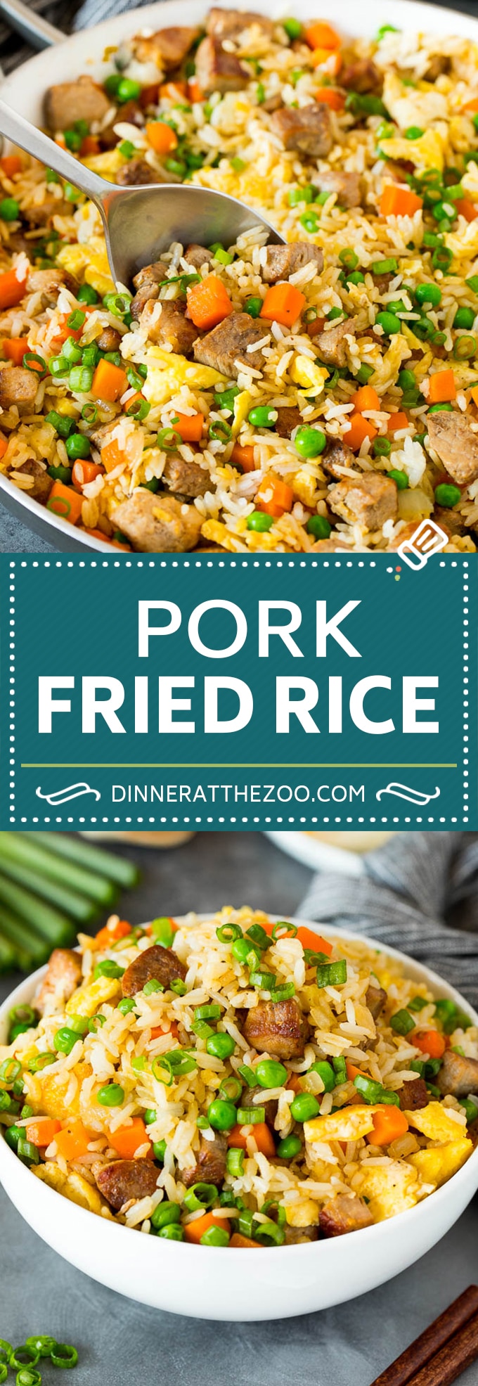 Pork Fried Rice - Dinner at the Zoo