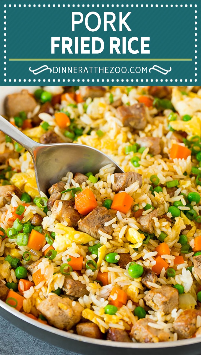 Pork Fried Rice - Dinner at the Zoo