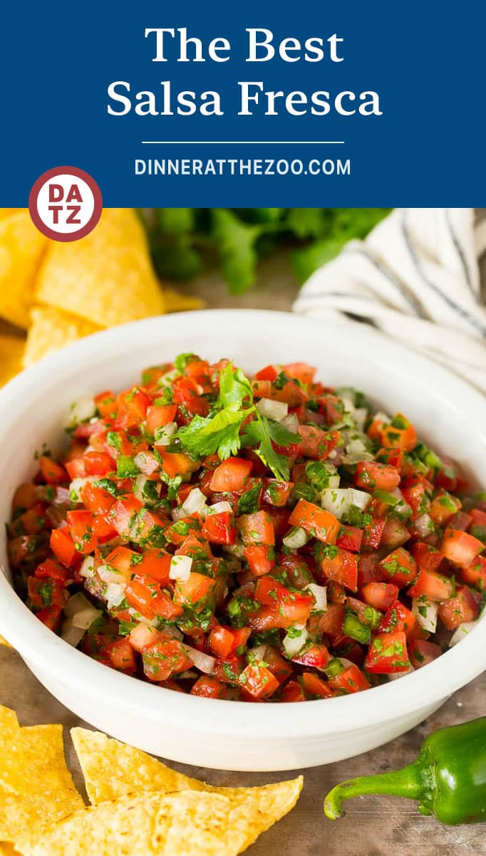 Salsa Fresca Recipe - Dinner at the Zoo