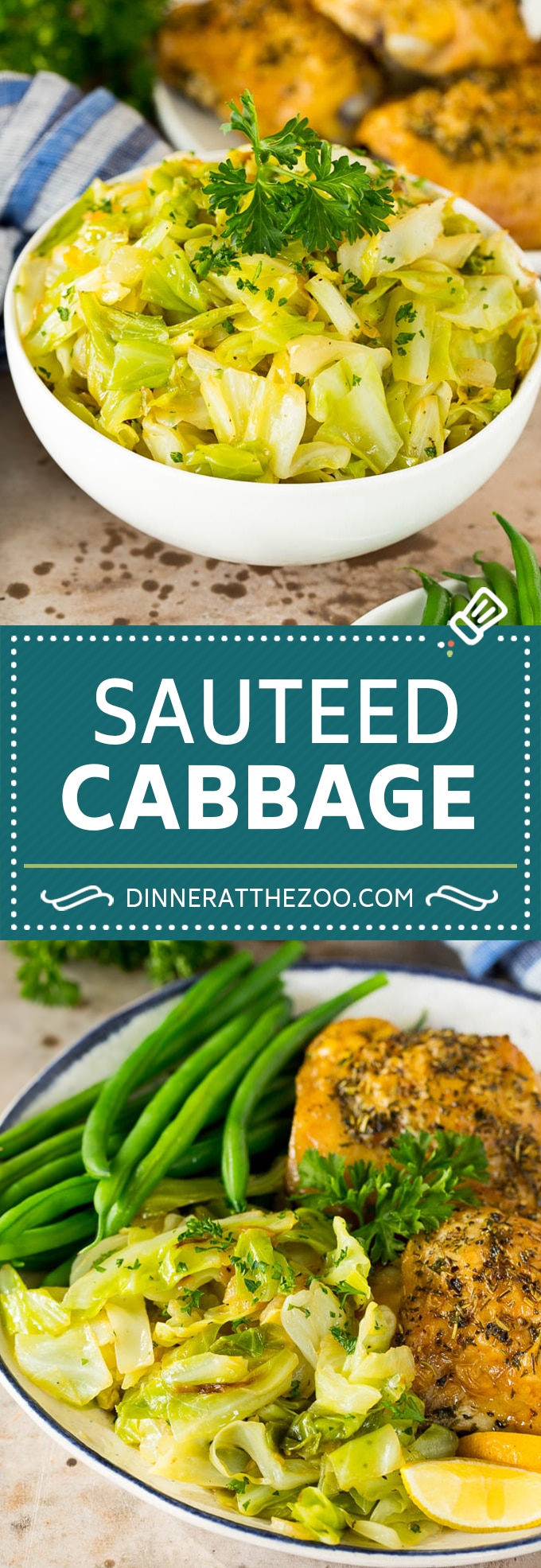 Sauteed Cabbage - Dinner at the Zoo