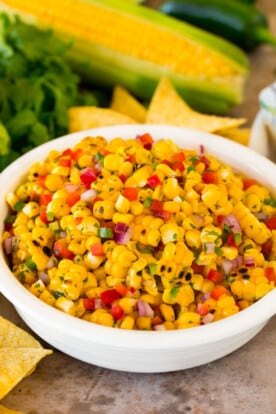 Corn Salsa Recipe - Dinner at the Zoo