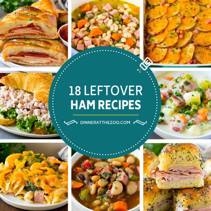 18 Satisfying Leftover Ham Recipes - Dinner at the Zoo