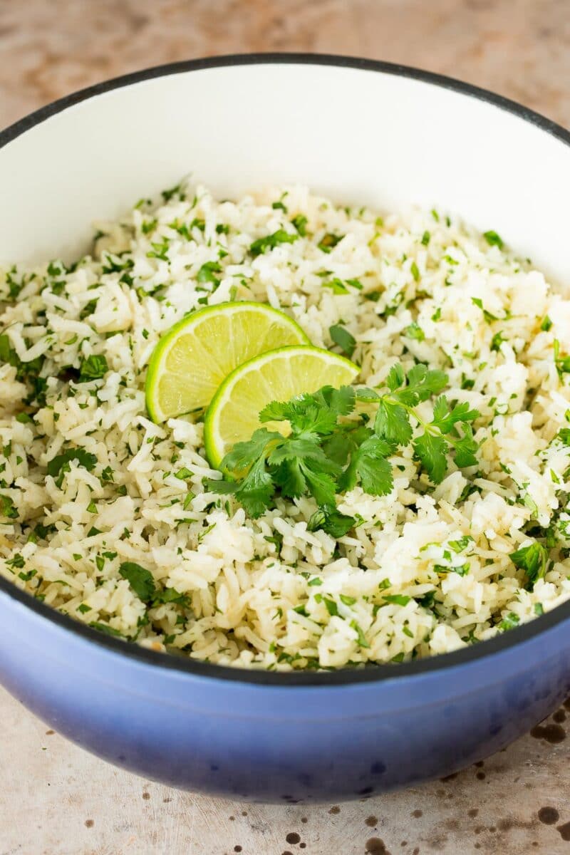 Cilantro Lime Rice - Dinner at the Zoo