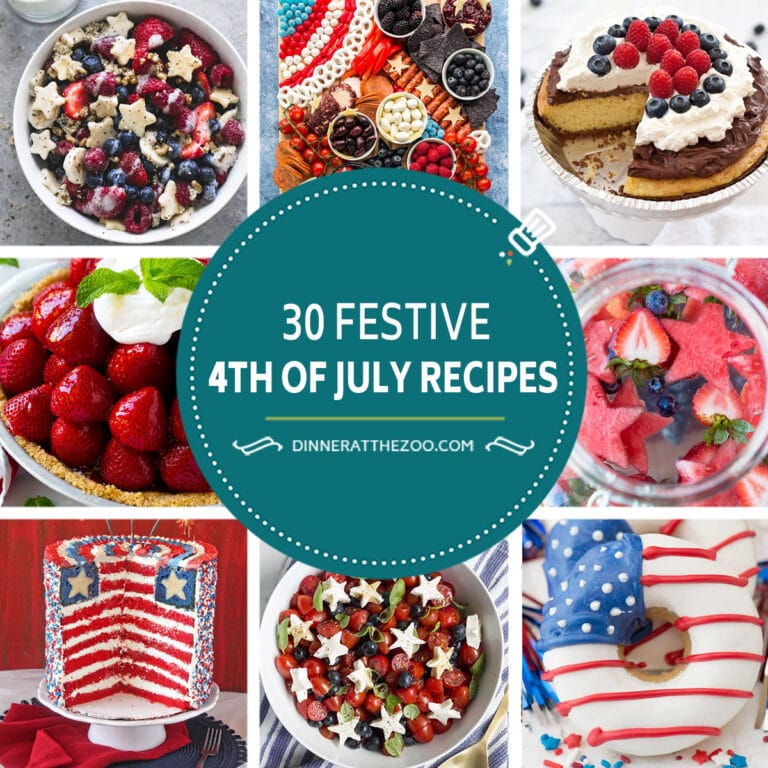 30 4th of July Recipes - Dinner at the Zoo