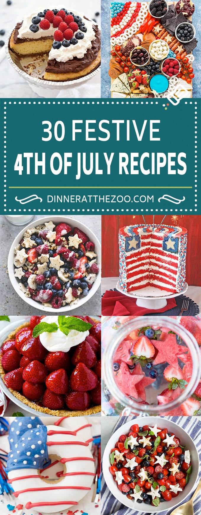 30 4th of July Recipes - Dinner at the Zoo