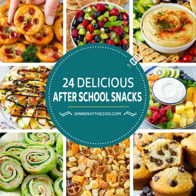 24 Delicious After School Snacks - Dinner at the Zoo