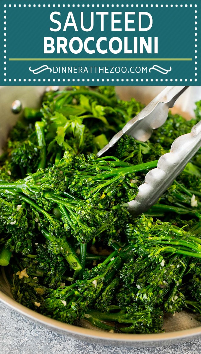 Sauteed Broccolini Recipe - Dinner at the Zoo