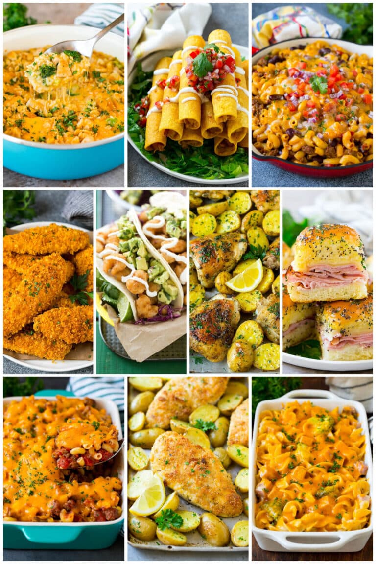 40 Back to School Recipes - Dinner at the Zoo