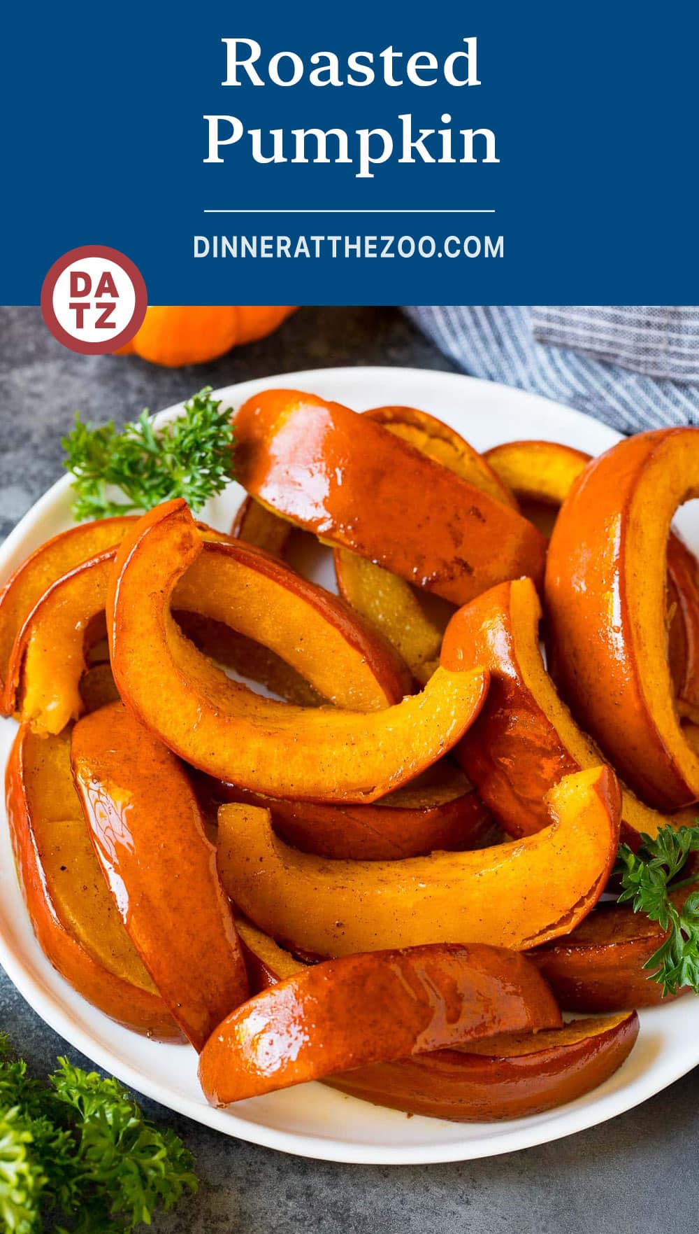 Roasted Pumpkin Recipe - Dinner at the Zoo
