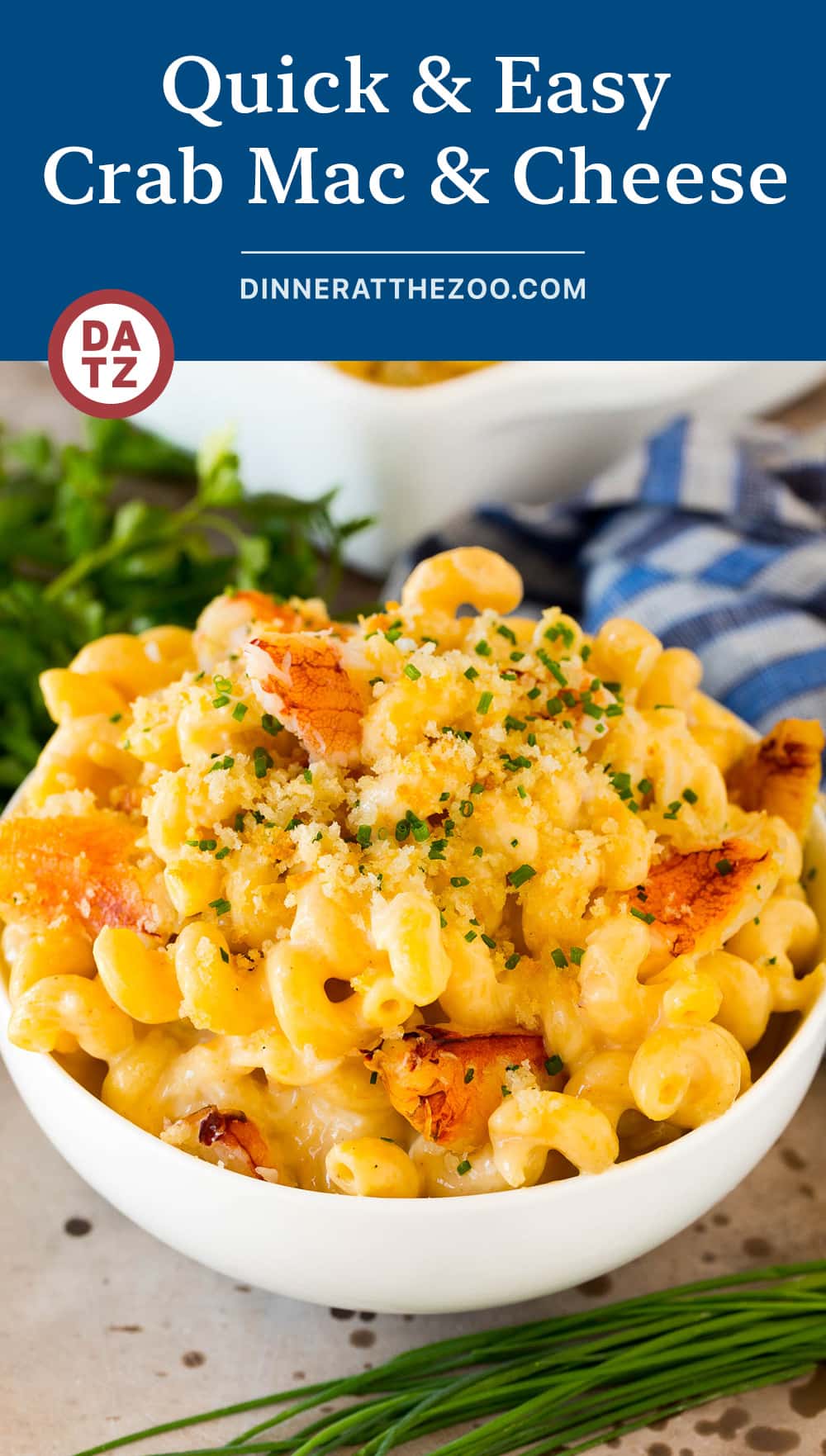 Crab Mac and Cheese - Dinner at the Zoo