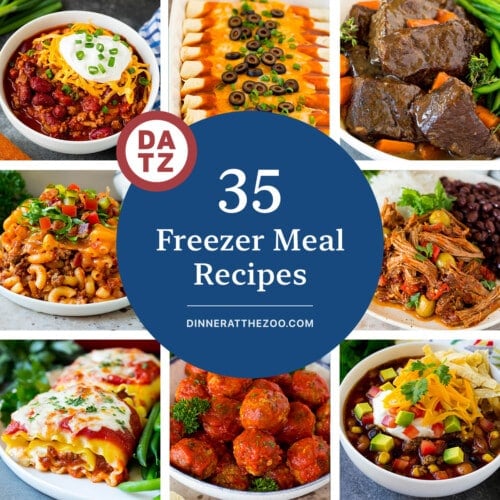 35 Easy Freezer Meal Recipes - Dinner at the Zoo