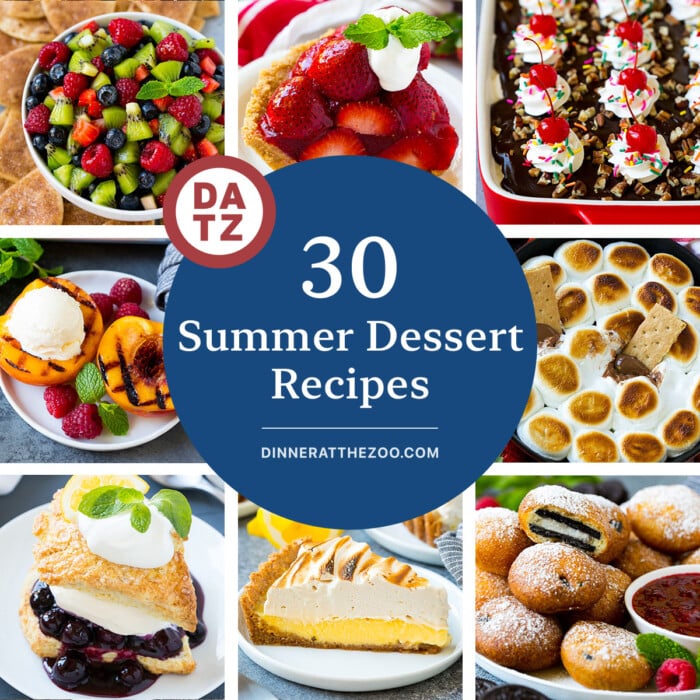 30 Summer Dessert Recipes - Dinner at the Zoo