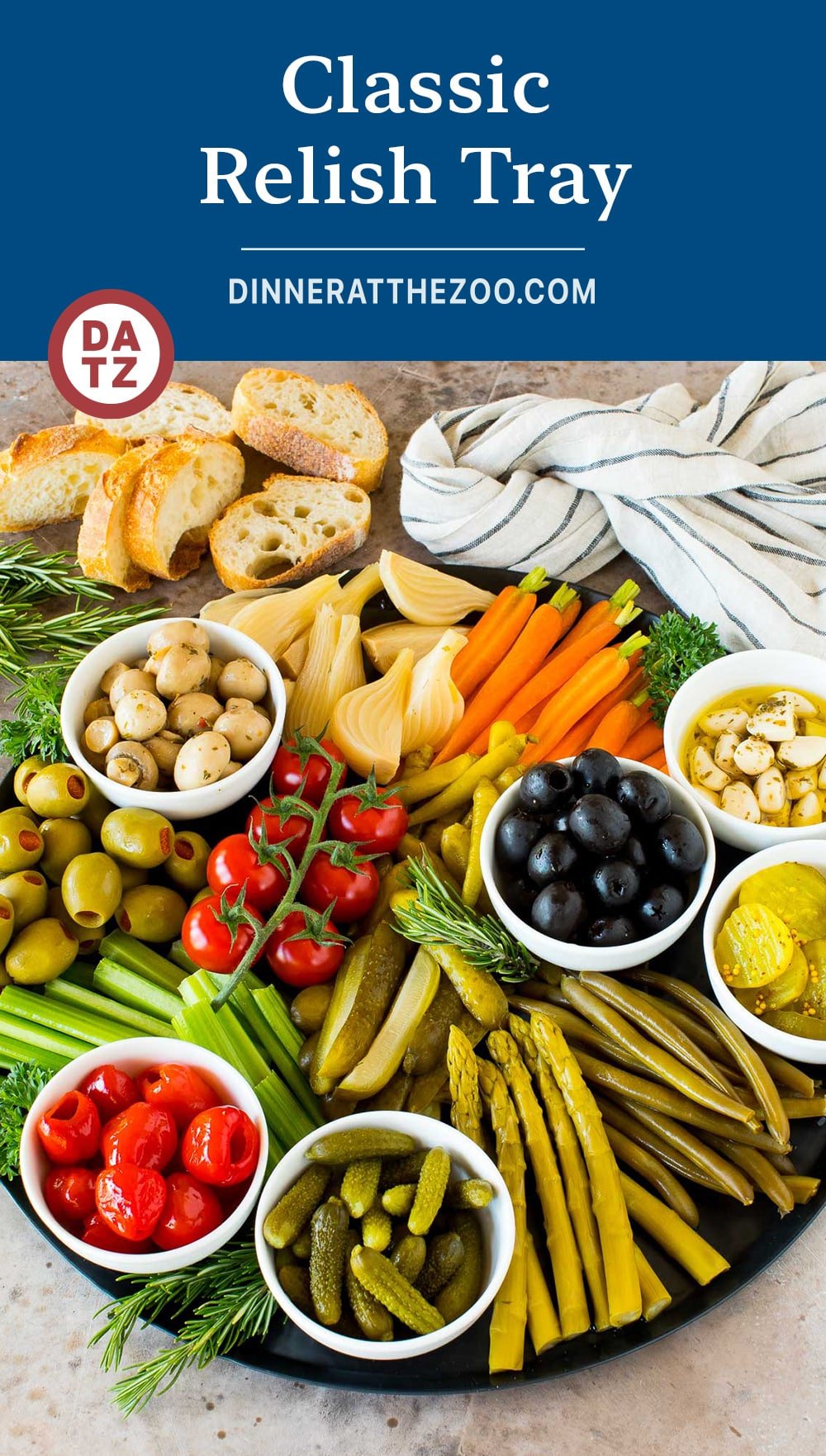 The Best Relish Tray - Dinner at the Zoo