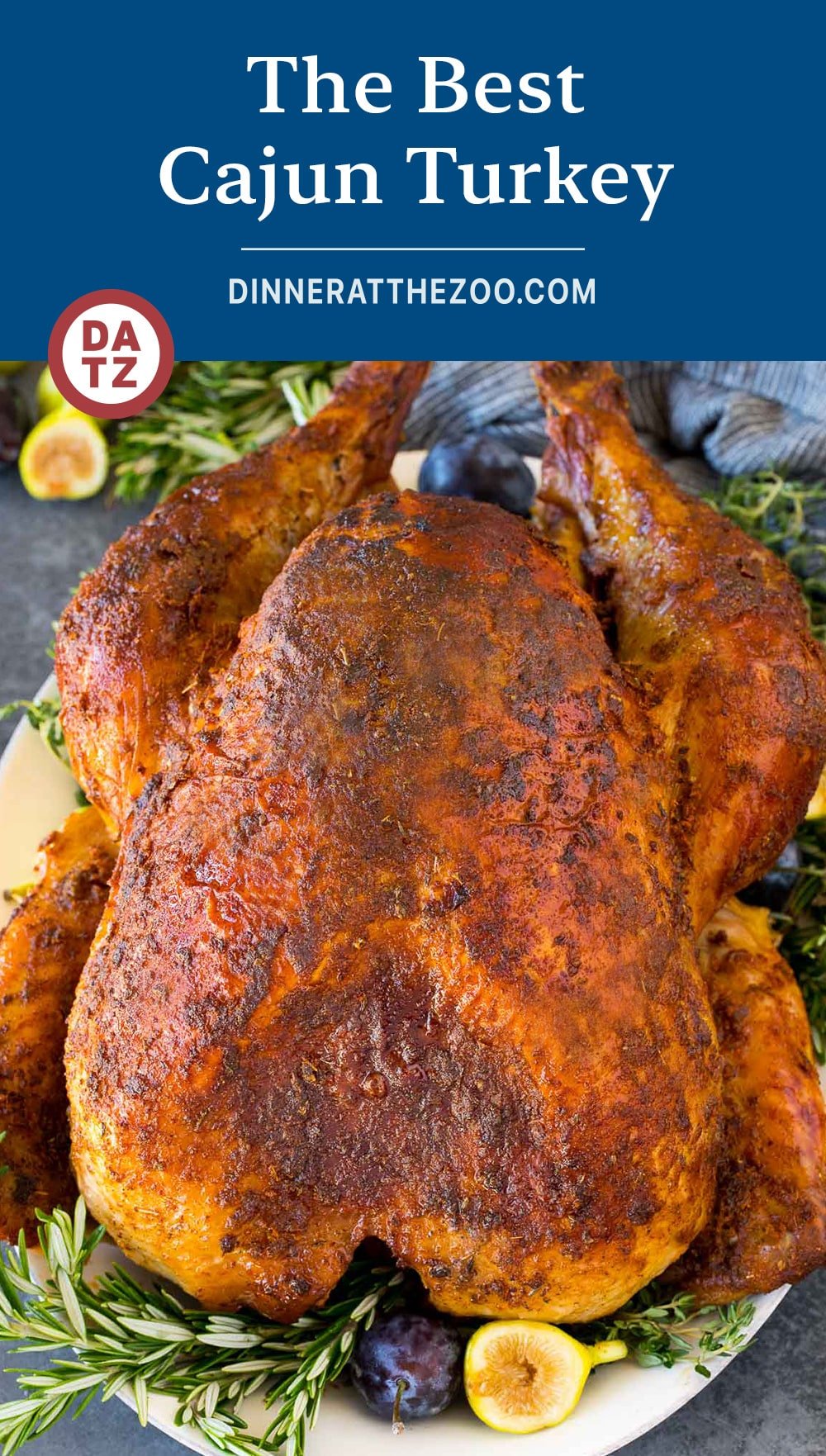 Cajun Turkey Recipe - Dinner at the Zoo