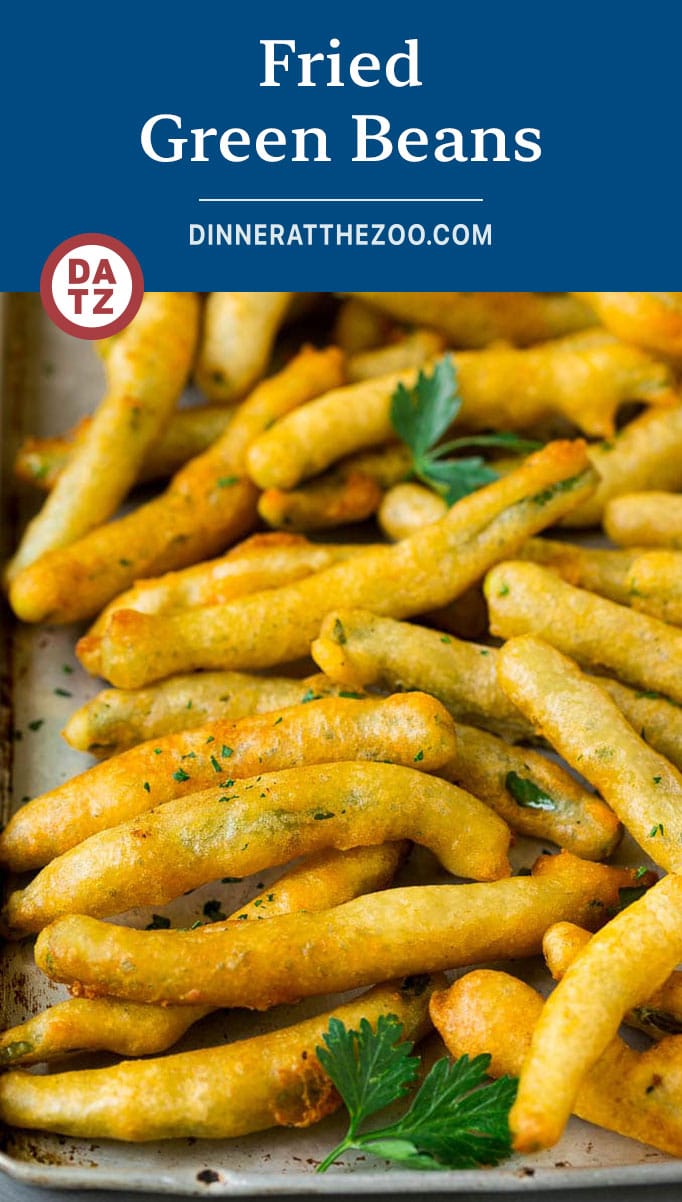 Fried Green Beans - Dinner at the Zoo