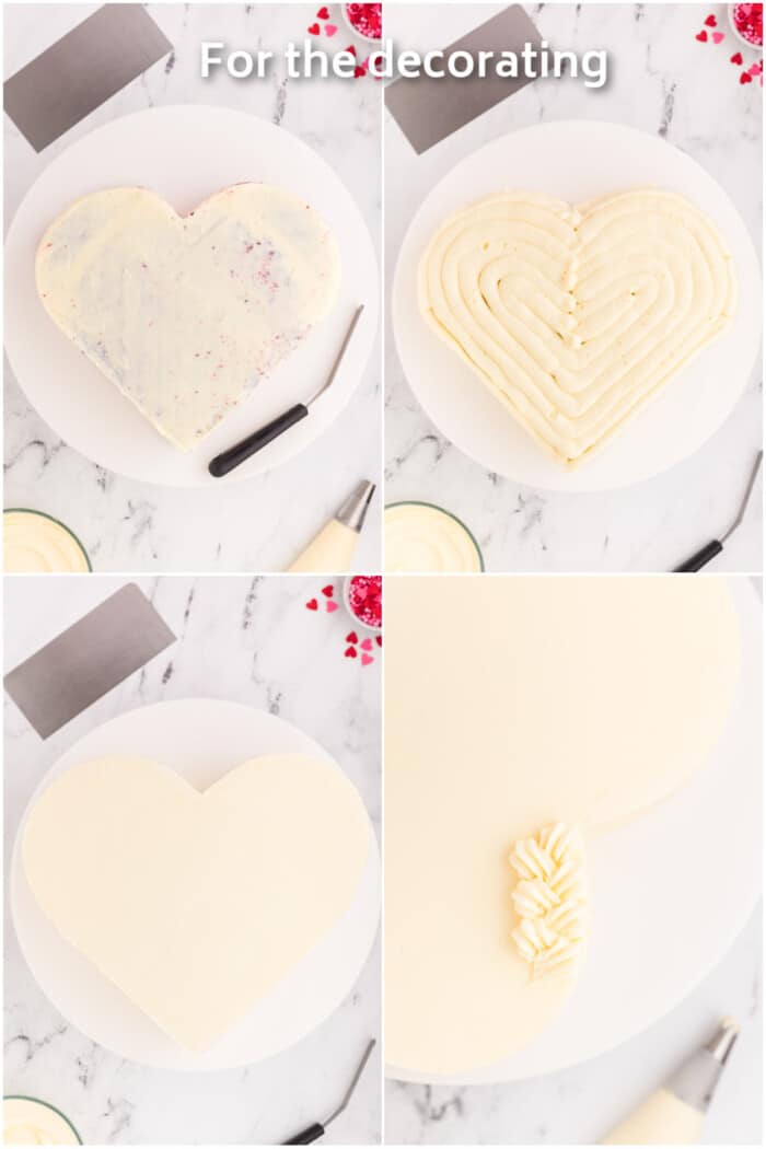 Heart Cake Recipe - Dinner at the Zoo