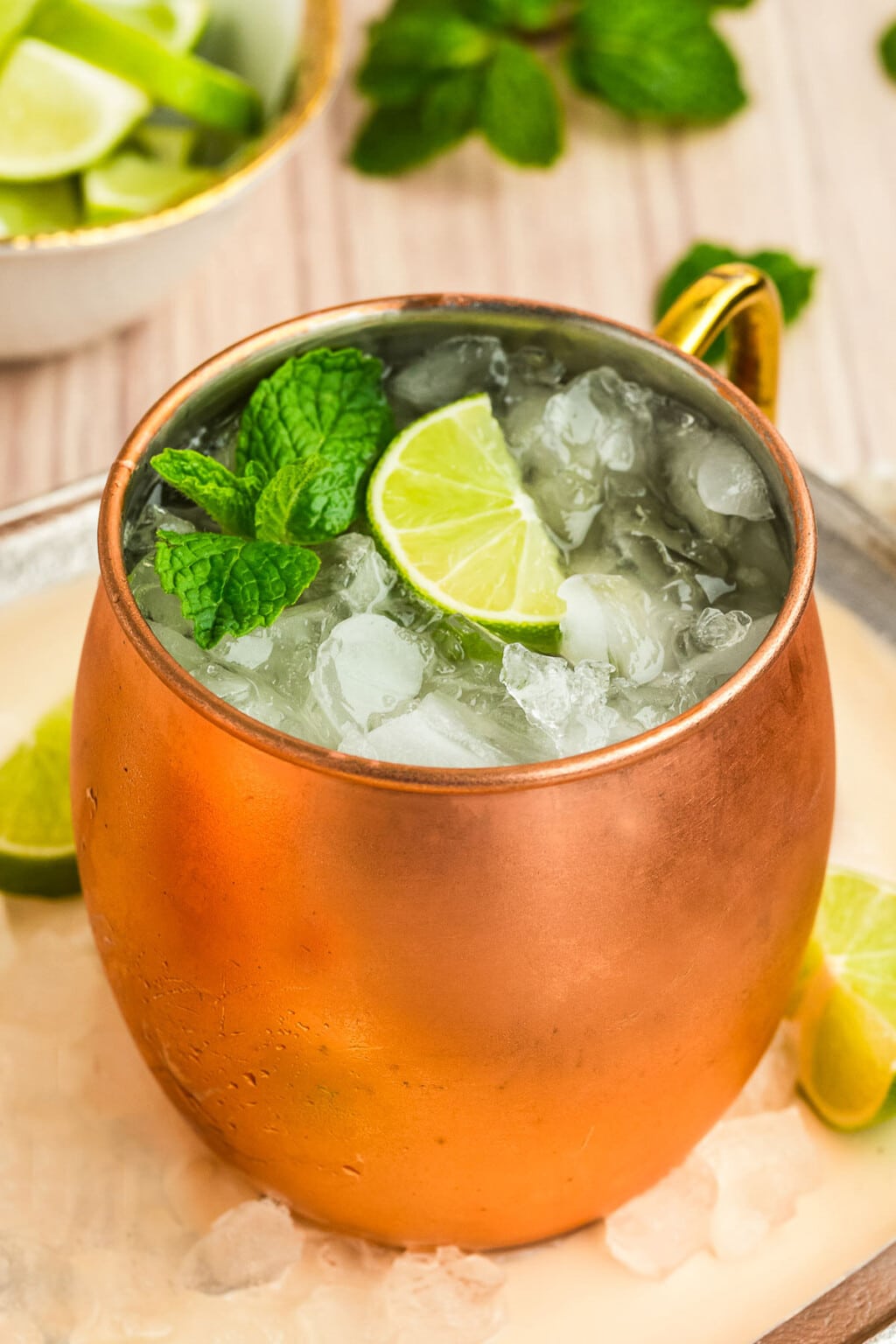 Irish Mule Recipe - Dinner at the Zoo