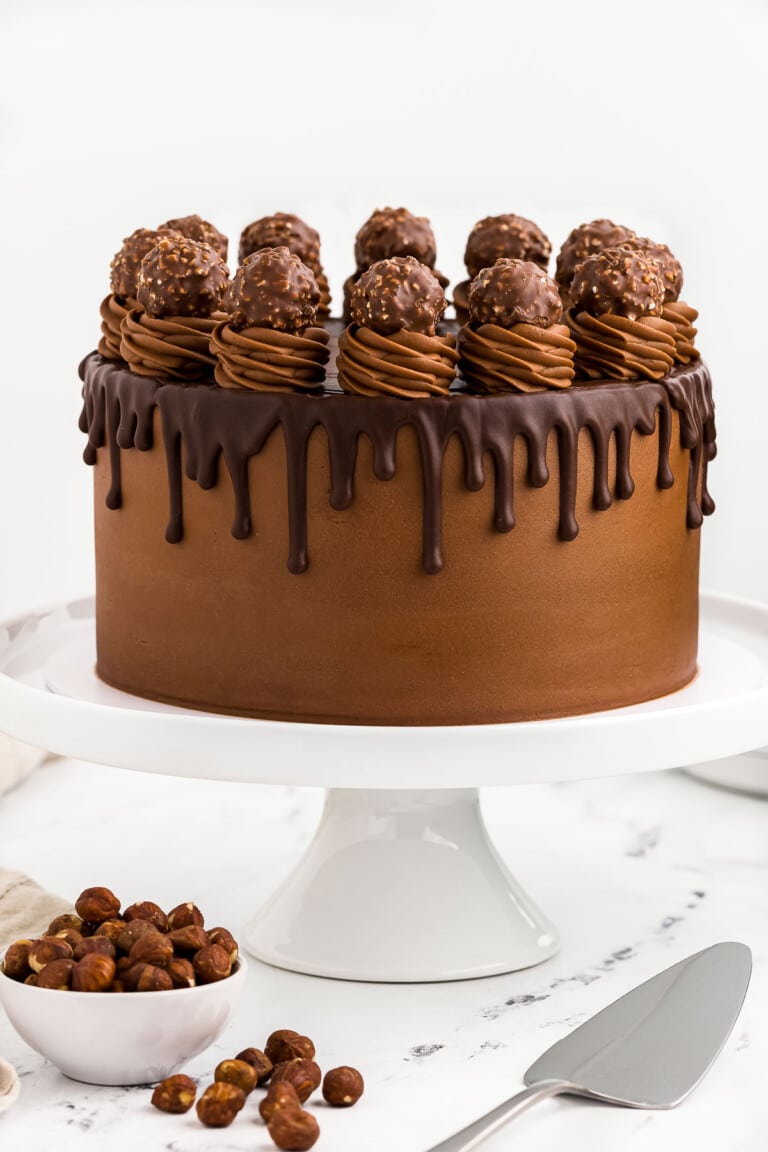 Nutella Cake - Dinner at the Zoo