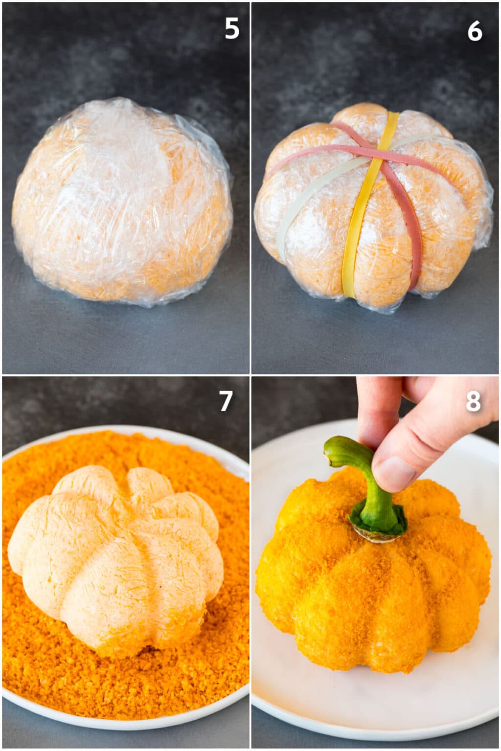Pumpkin Cheese Ball - Dinner at the Zoo