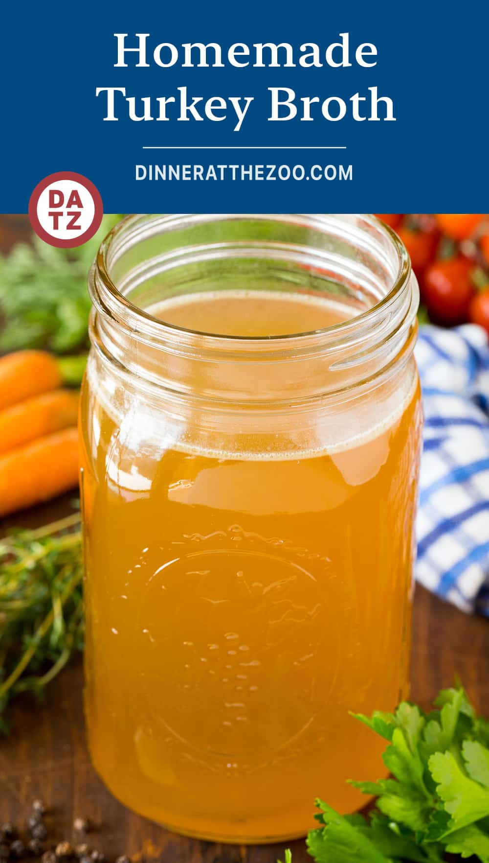 Turkey Broth Recipe - Dinner at the Zoo